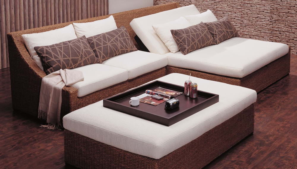 QUALITY POLY RATTAN SOFA SET