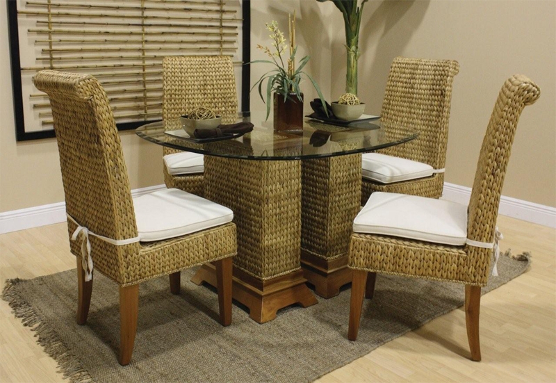 QUALITY POLY RATTAN DINNING SET