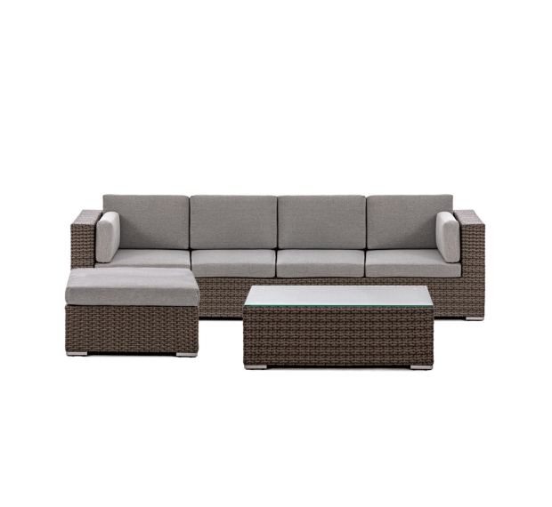 POLY RATTAN SOFA SET